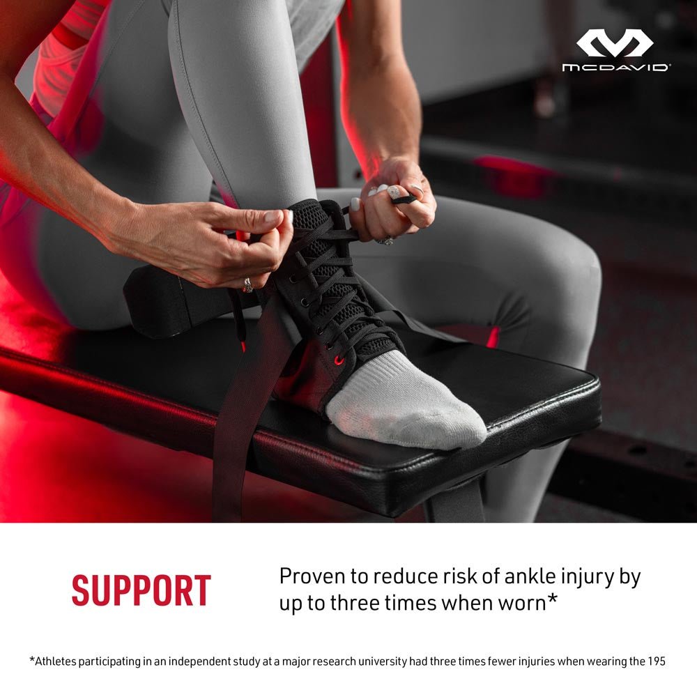 Lace-Up Ankle Support Brace With Straps [195] | McDavid EU