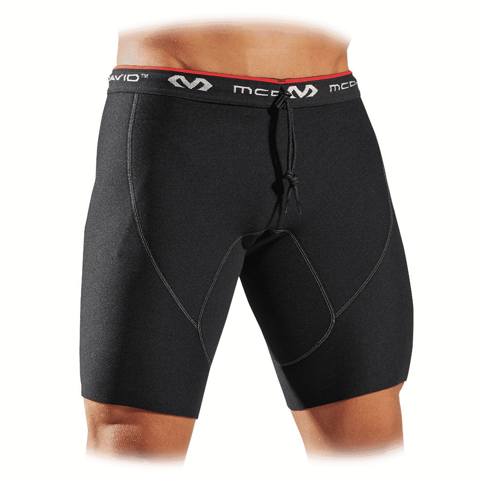 Shop McDavid Neoprene Compression Shorts With Adjustable Drawstring ...